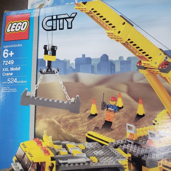 Lego | Games | Lego City 7249 Xxl Mobile Crane Construction Truck ...